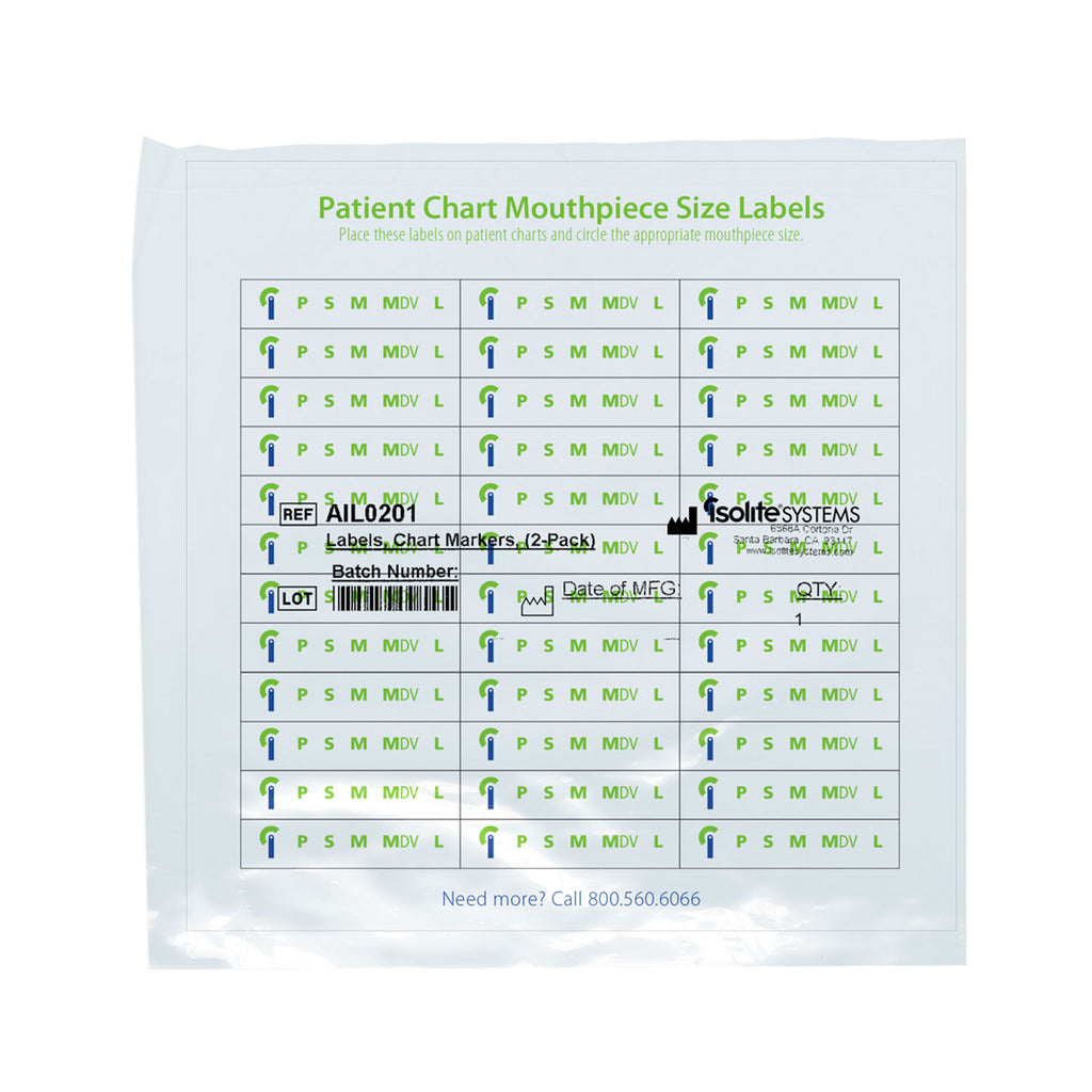 Isolite Chart Label Markers, 2-pack – Zyris, Inc.